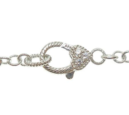 Judith Ripka Sterling & Diamonique Necklace - QVC.com