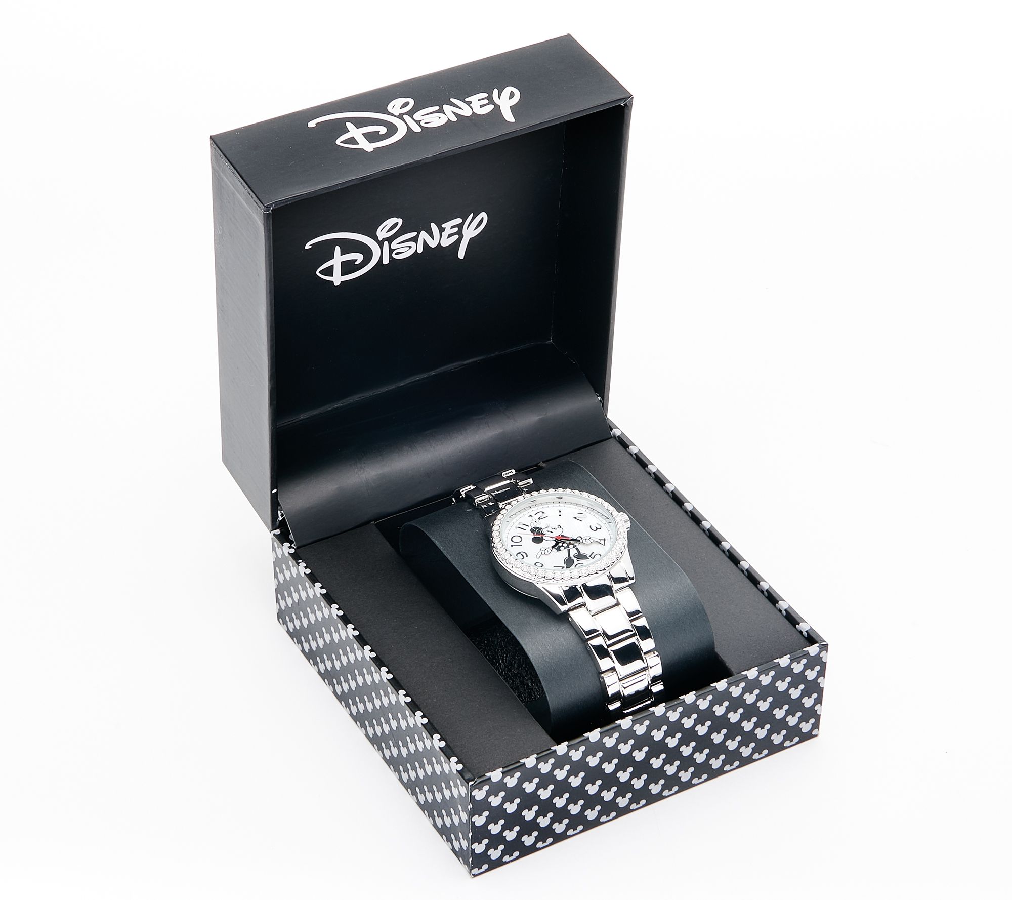 "As Is" Diamonique X Disney Classic Mickey or Minnie Watch - QVC.com