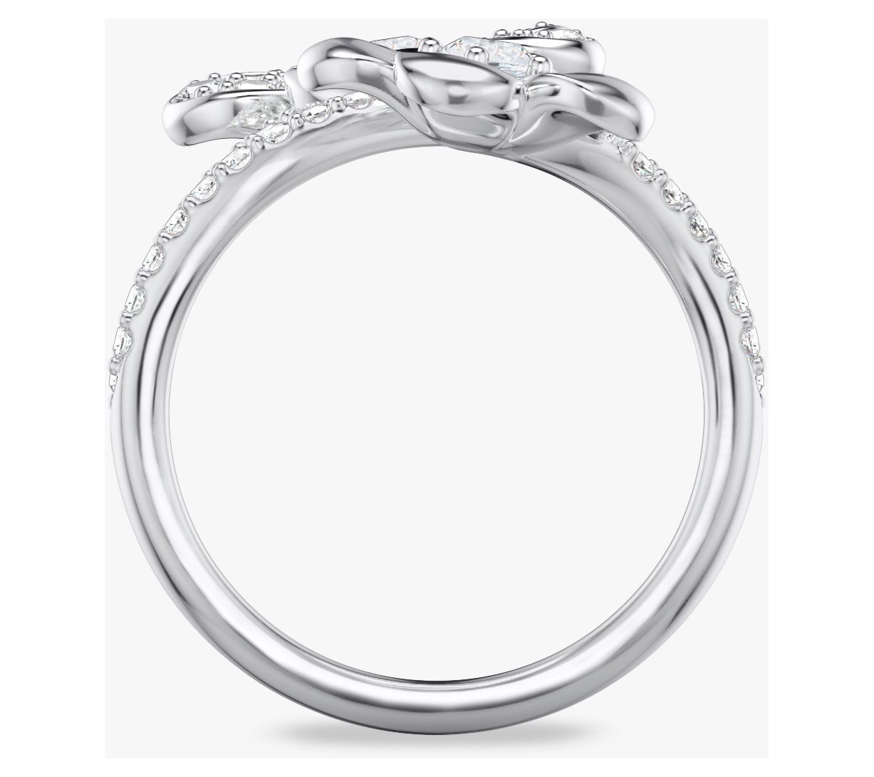 Brilliant Rose 1.00 cttw Lab Grown Diamond Ring, 14K Gold - QVC.com