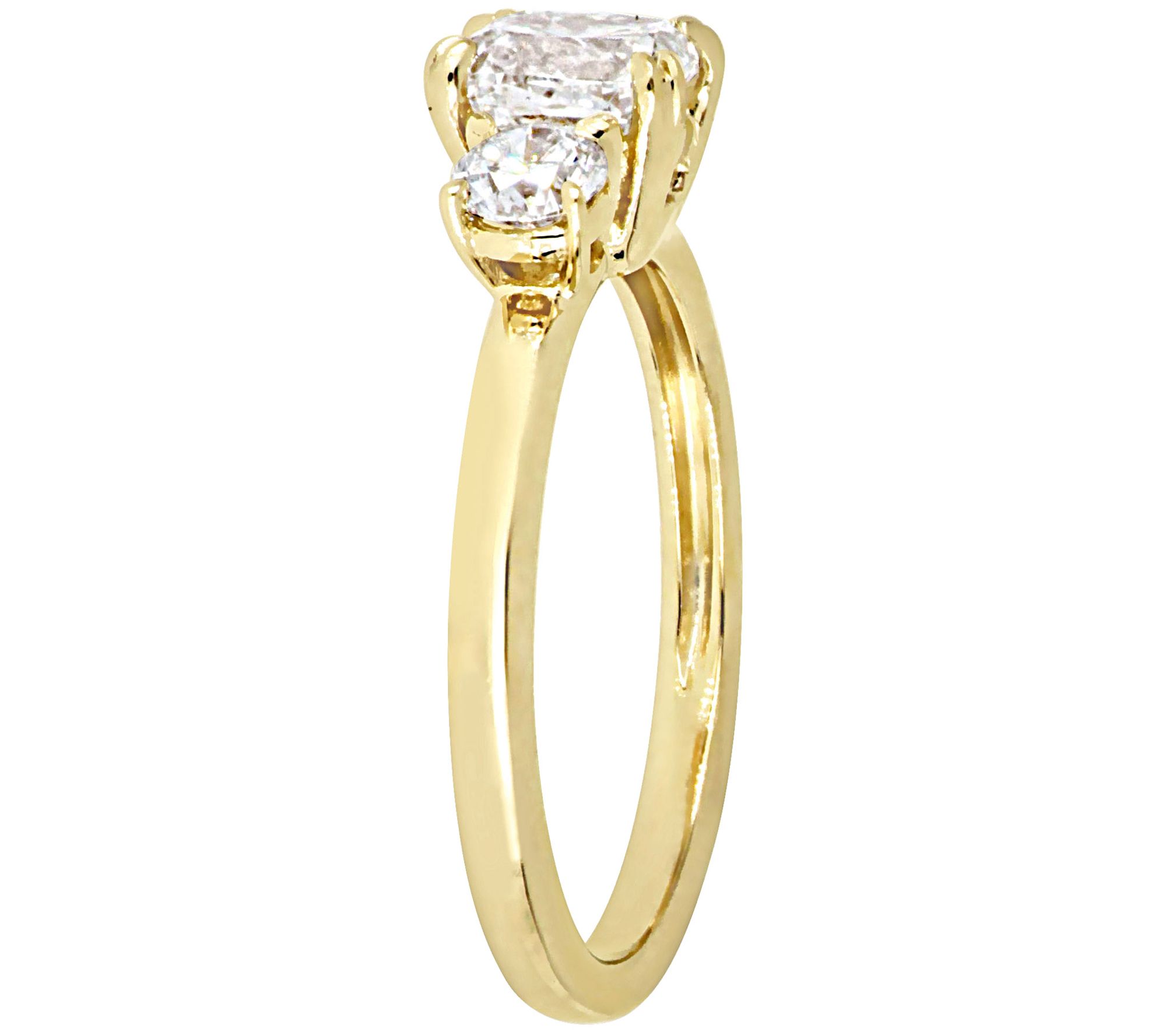 Affinity 1.50 cttw Diamond Engagement Ring, 14K - QVC.com