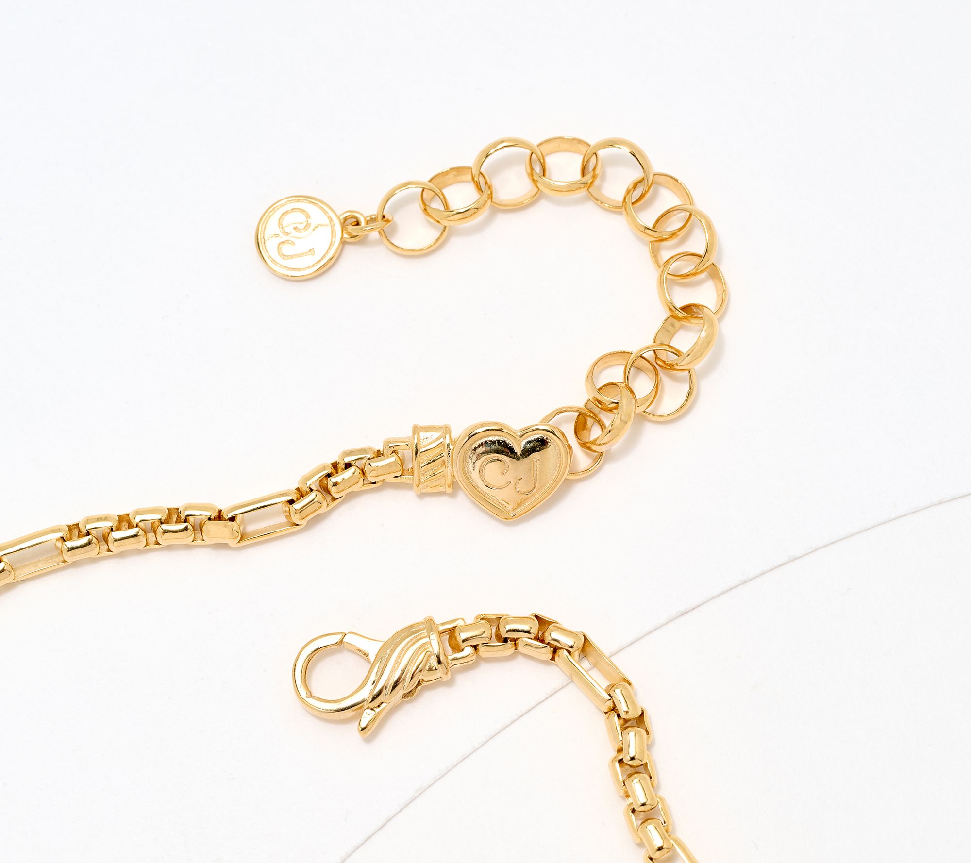 Christian James by Scott Grimes 14K Clad 3mm 7x1 Luciano 18" Necklace ...