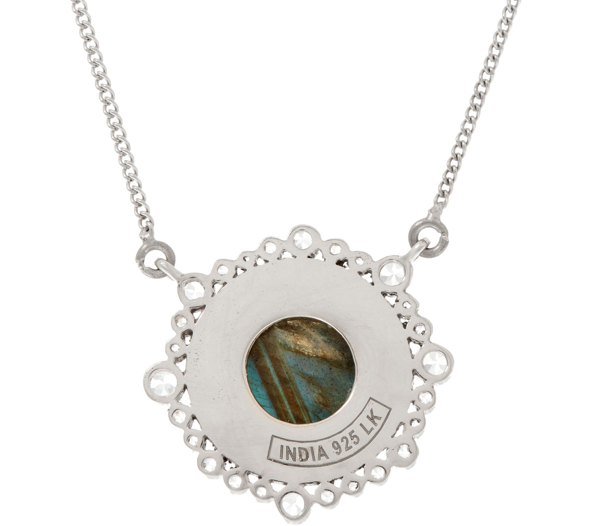 "As Is" Shana Gulati Diamond Slice 14K Clad or Sterling Silver Necklace ...