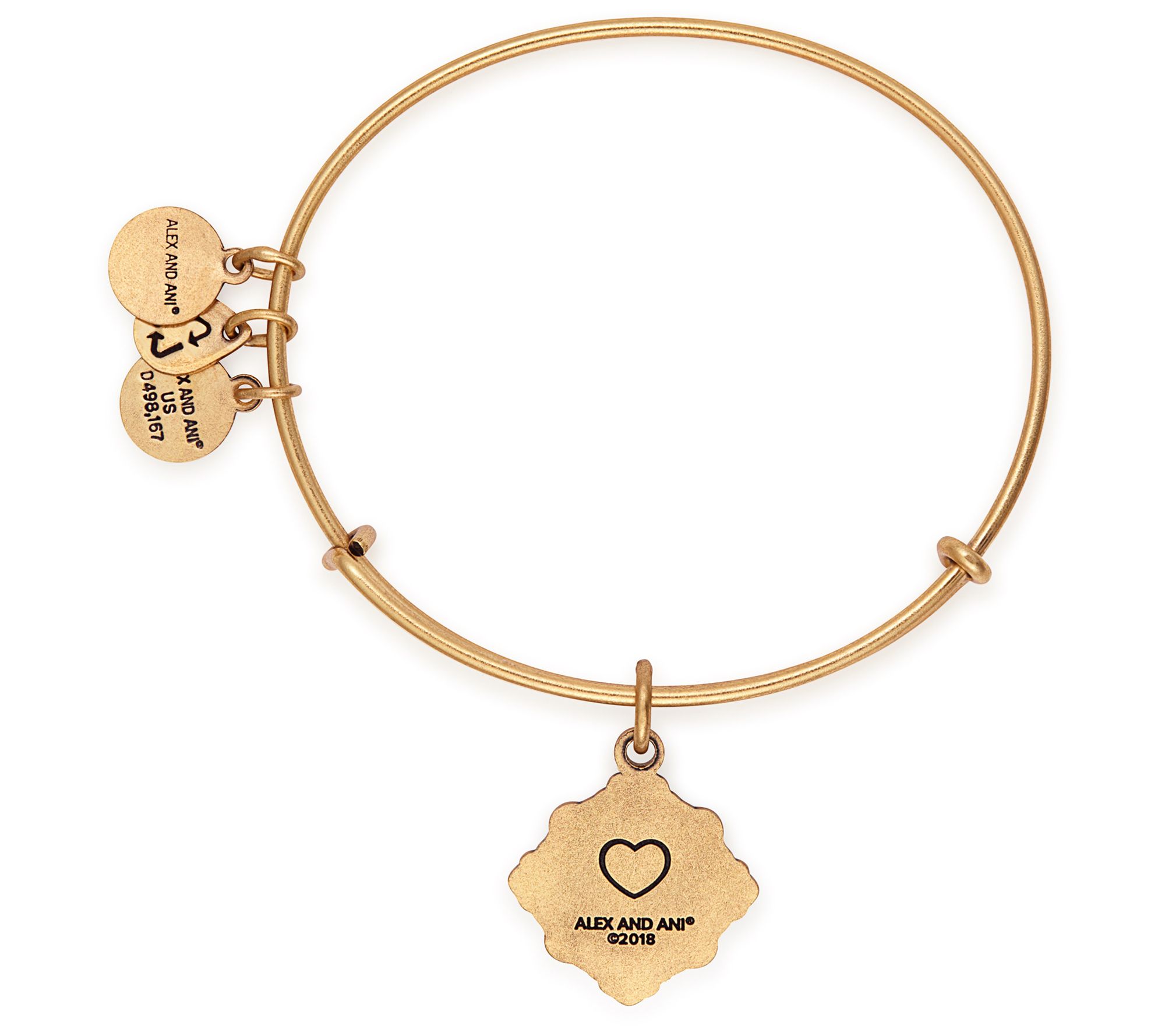 Alex and Ani Godmother Charm Bangle - QVC.com
