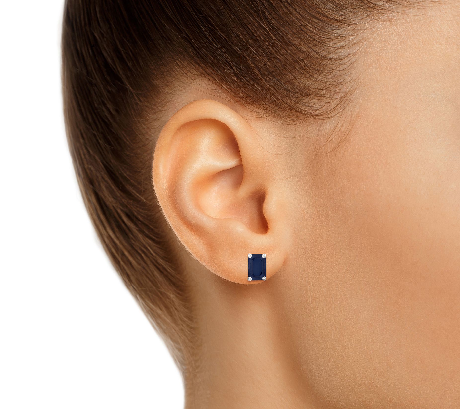 Qvc sapphire earrings store