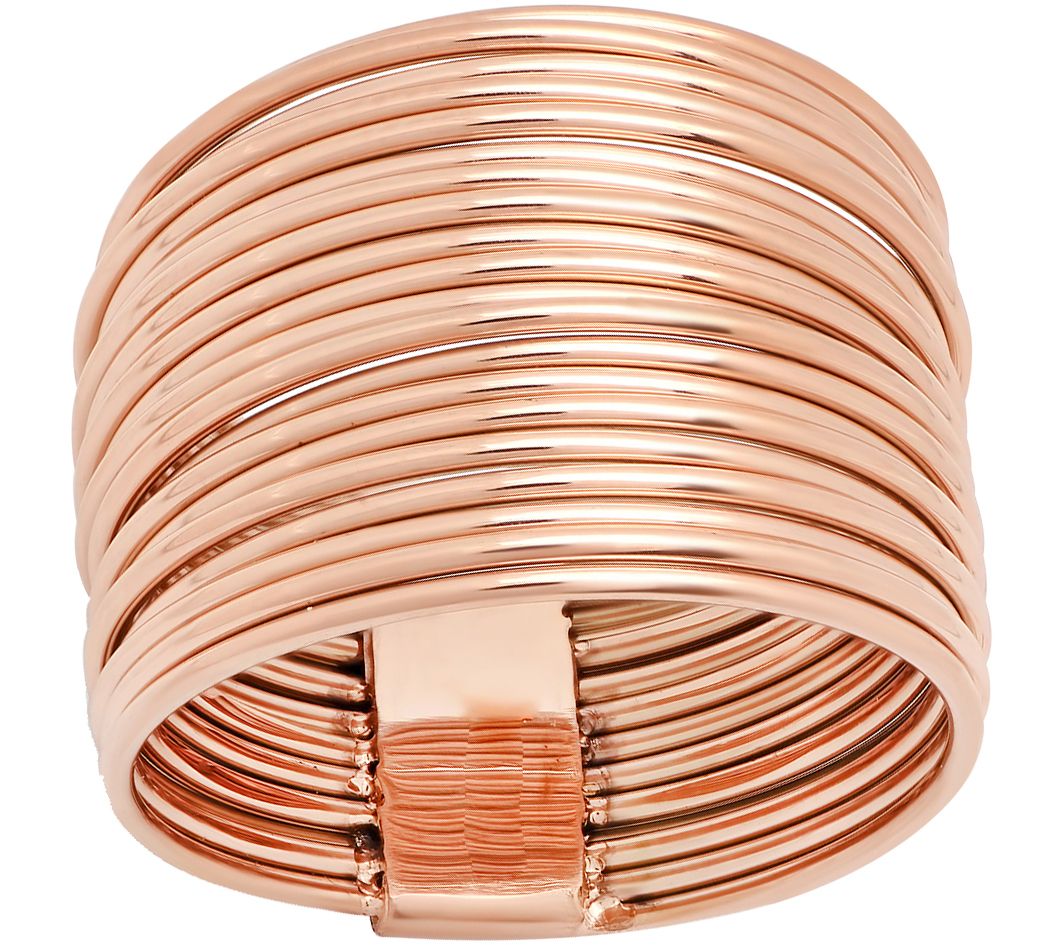 Steel by Design Stainless Steel Wrap Ring - QVC.com