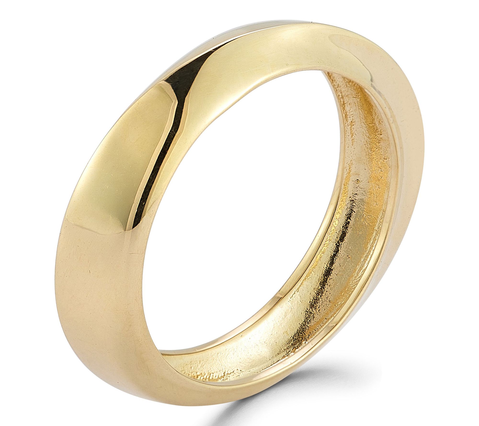 Italian Gold Bold Wave Ring, 14K - QVC.com