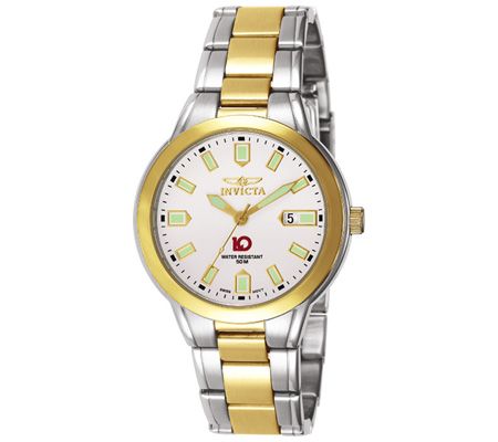 Invicta Men's Two-tone Stainless Steel Dress Watch - QVC.com