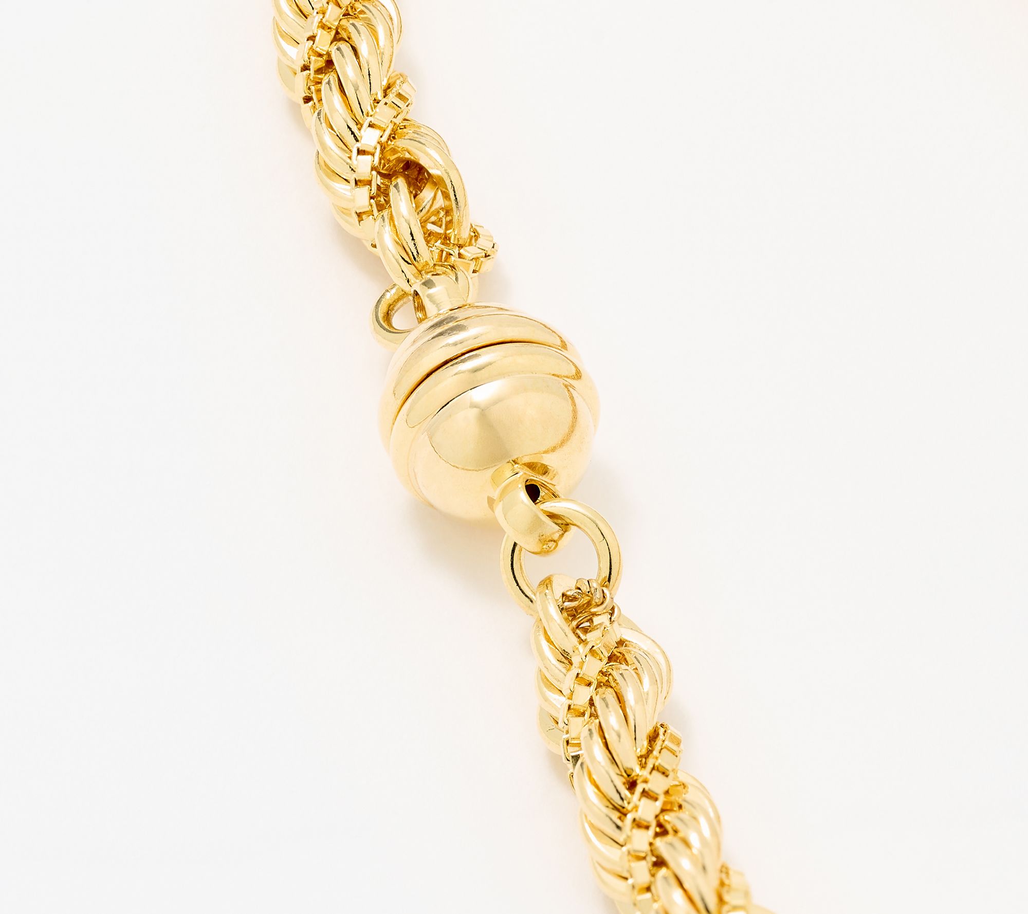 David Markstein Premier Duetto Hand Crafted Rope & Box Chain Bracelet ...
