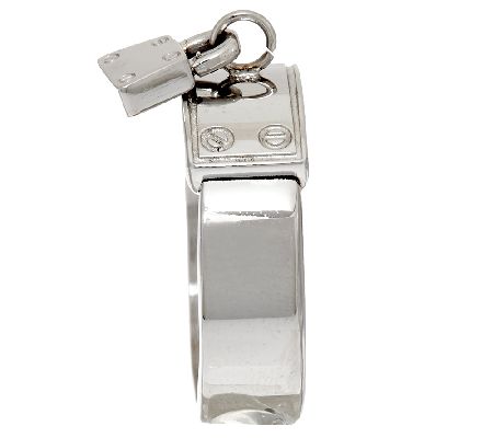 "As Is" Stainless Steel Key Lock Ring - QVC.com