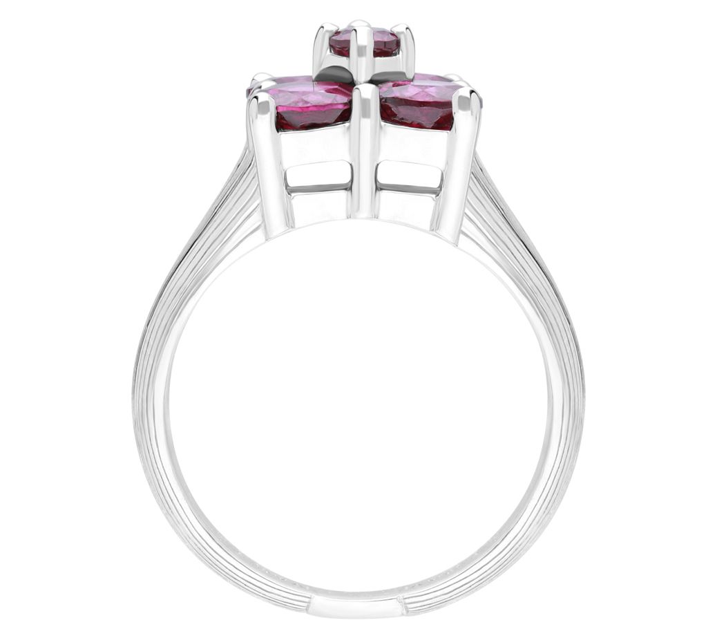 Ariva Sterling Silver 2.50 cttw Rhodolite Ring - QVC.com