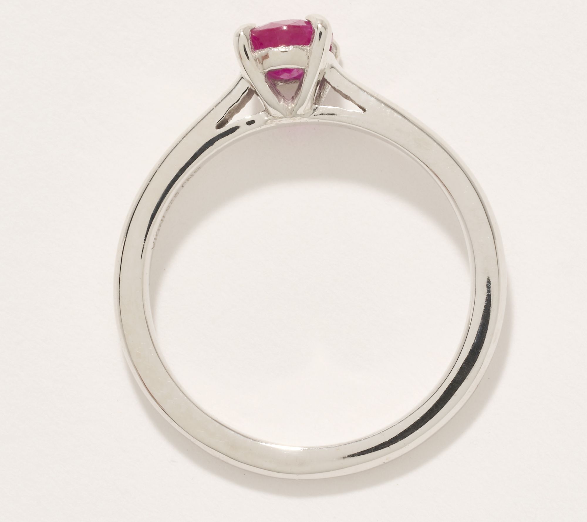 Affinity Gems Precious Solitaire Gemstone Ring Sterling Silver - QVC.com