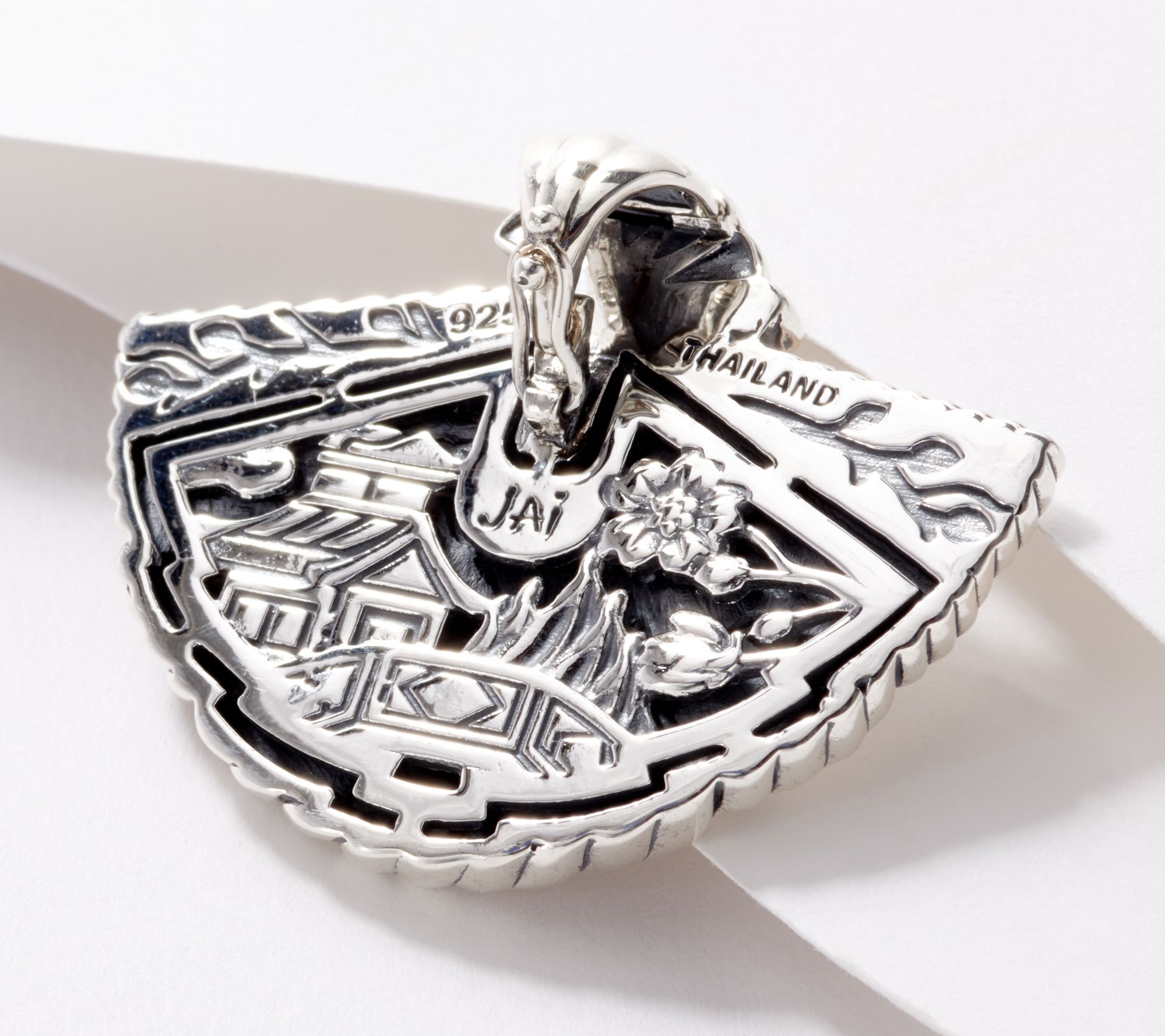 JAI Sterling Silver Fan Enhancer, 13.0g - QVC.com