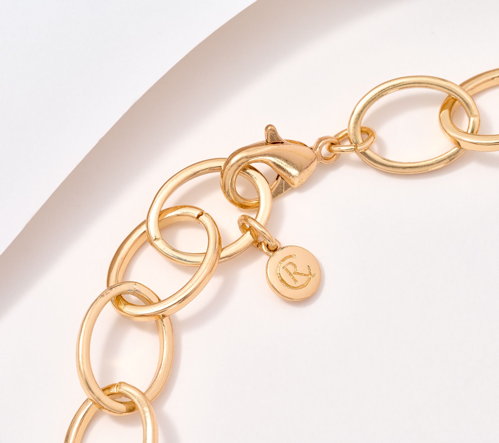 Carla Rockmore Collection The New York Chain Link Necklace - QVC.com