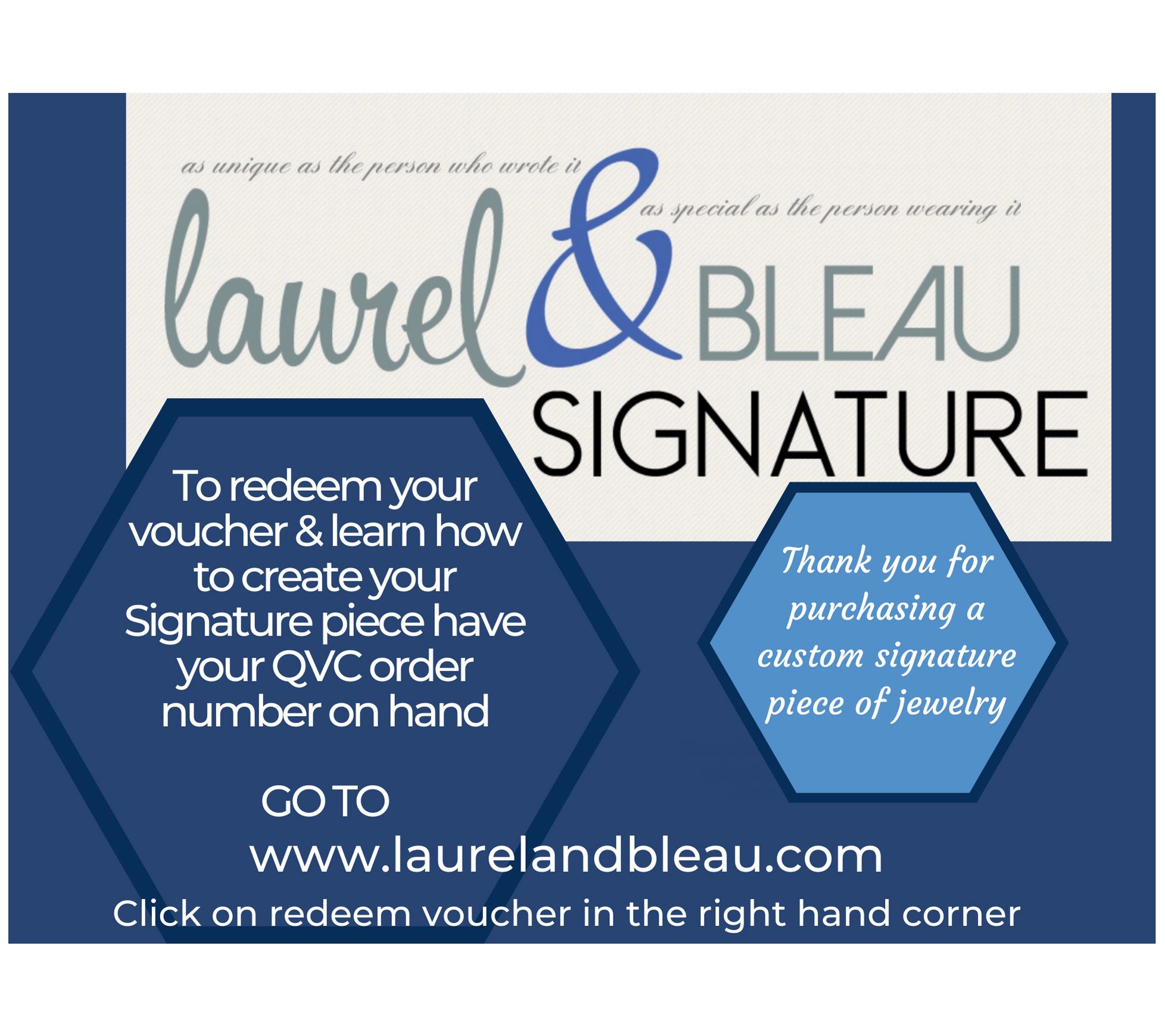 "As Is" Laurel & Bleau Handwritten Signature Necklace, Sterl - QVC.com