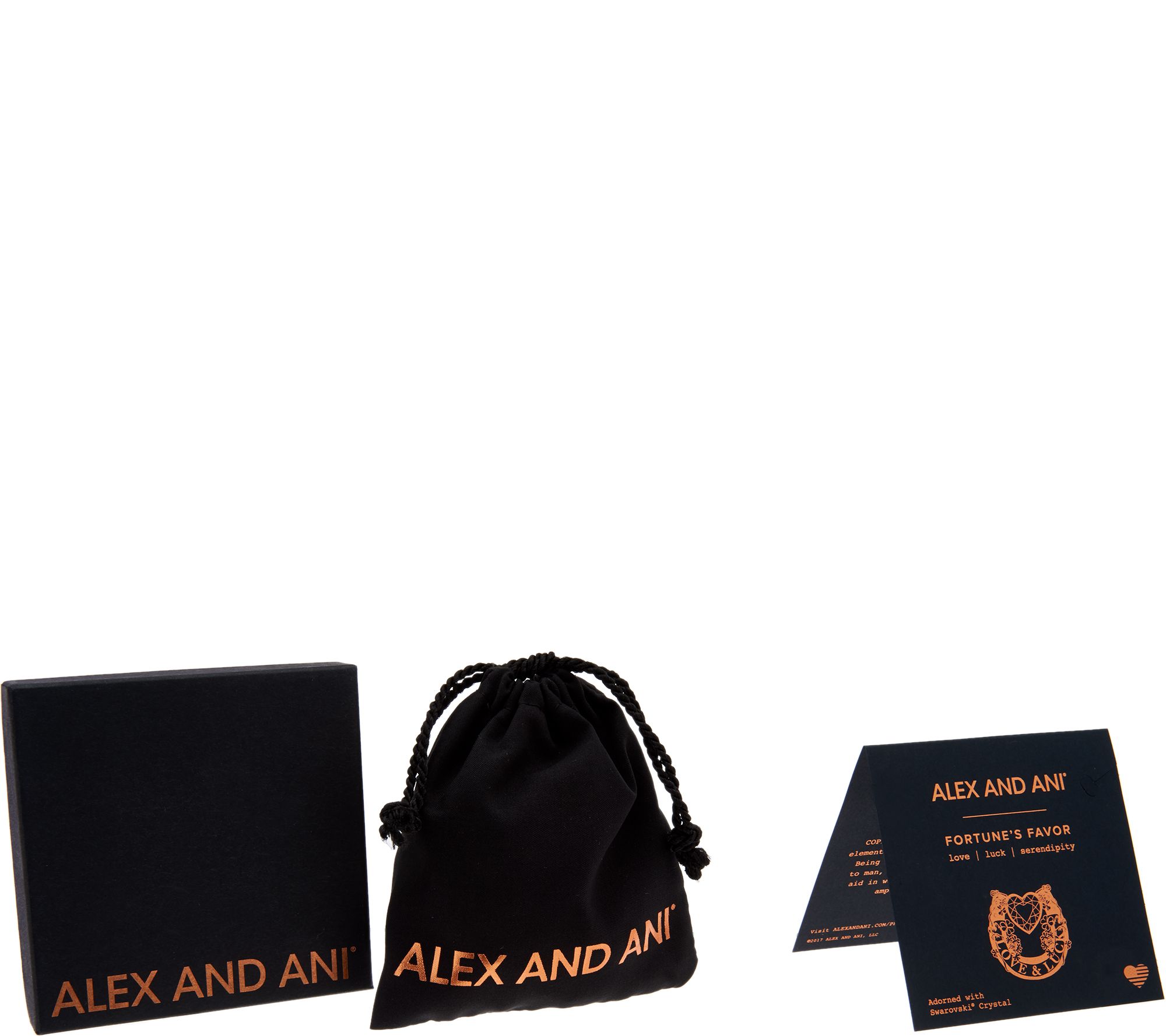 "As Is" Alex and Ani Fortune's Favor Charm Bangle - QVC.com