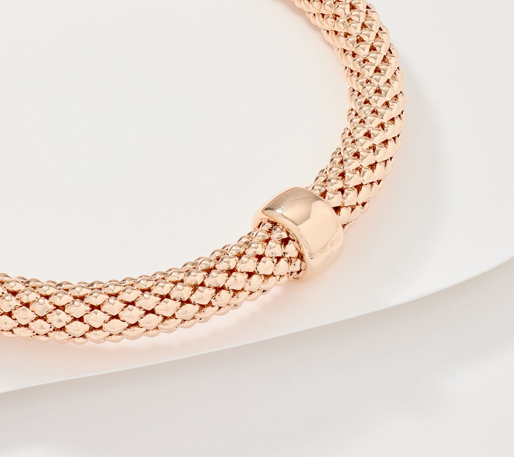 David Markstein Premiere Bronze Comfort Stretch Bracelet - QVC.com