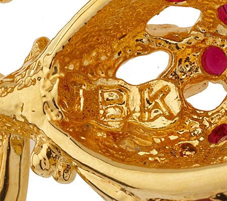 Jacqueline Kennedy Dual Berry Pin Pin - QVC.com