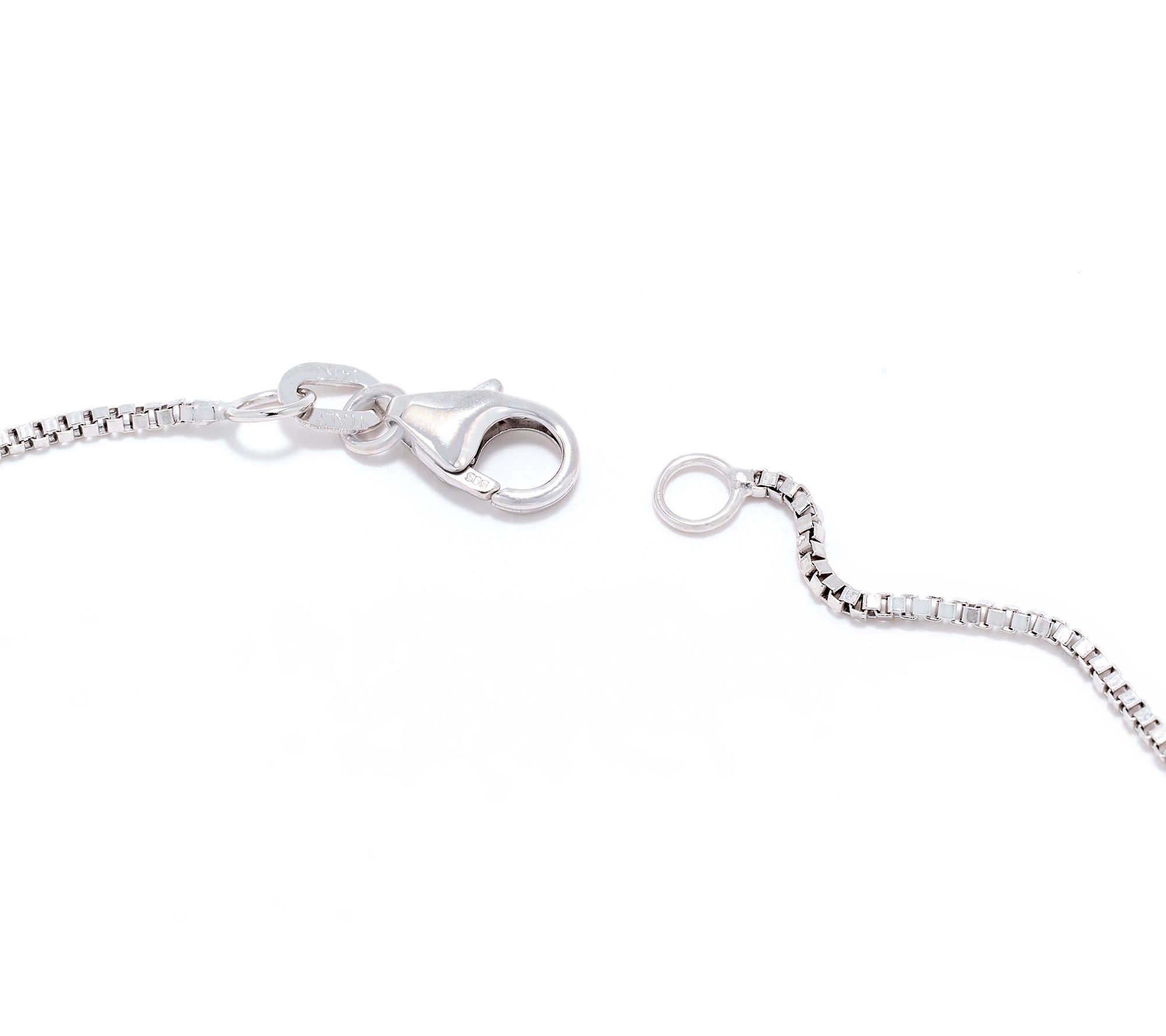 David Markstein 14K Gold Diamond Cut 16" Luxe Box Necklace - QVC.com