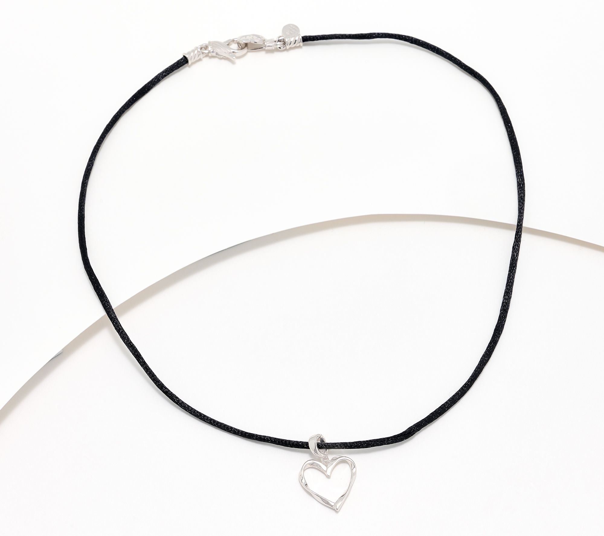 Christian James by Scott Grimes Sterling Silver 1" Ripple Heart ...