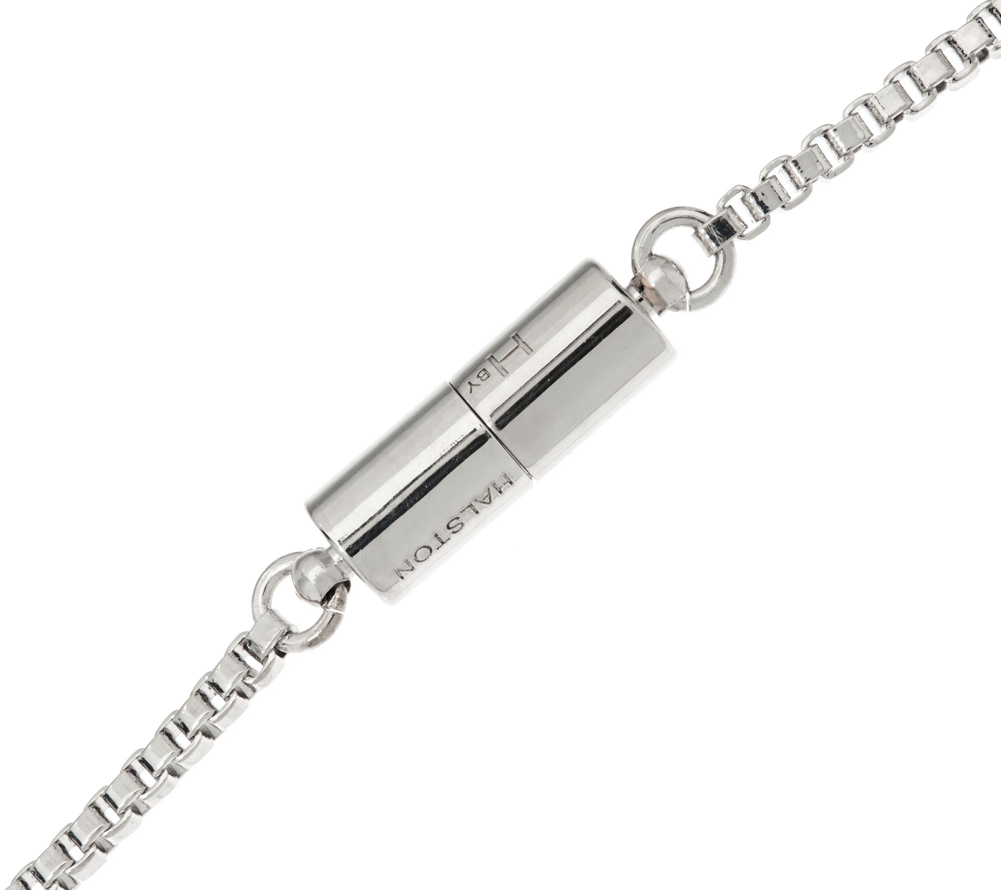 "As Is" H by Halston Cylinder Lariat Necklace - QVC.com