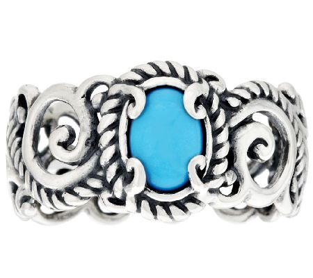 "As Is" Carolyn Pollack Signature Band Ring - QVC.com