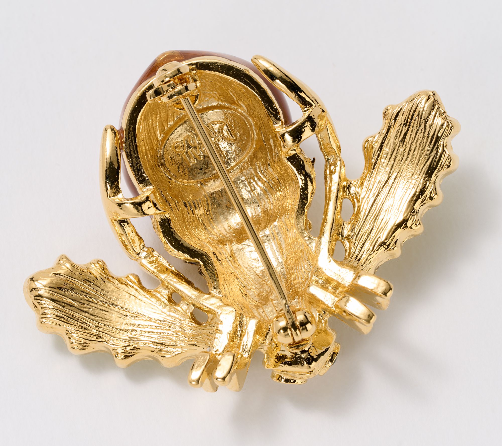 Joan Rivers Acorn Bee Pin - QVC.com