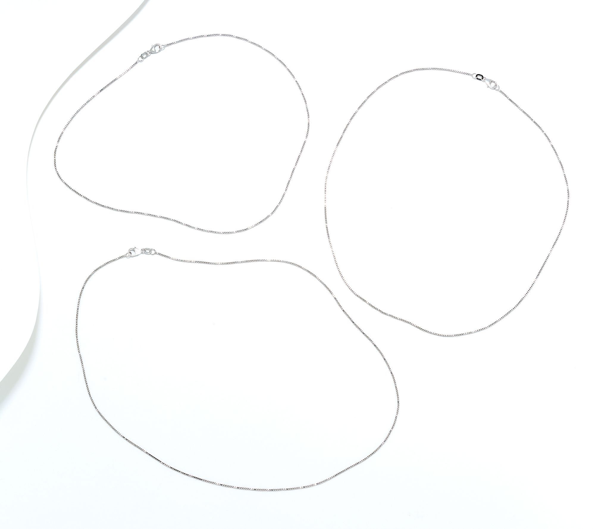 David Markstein 14K Gold Diamond Cut Box Chain Necklace - QVC.com