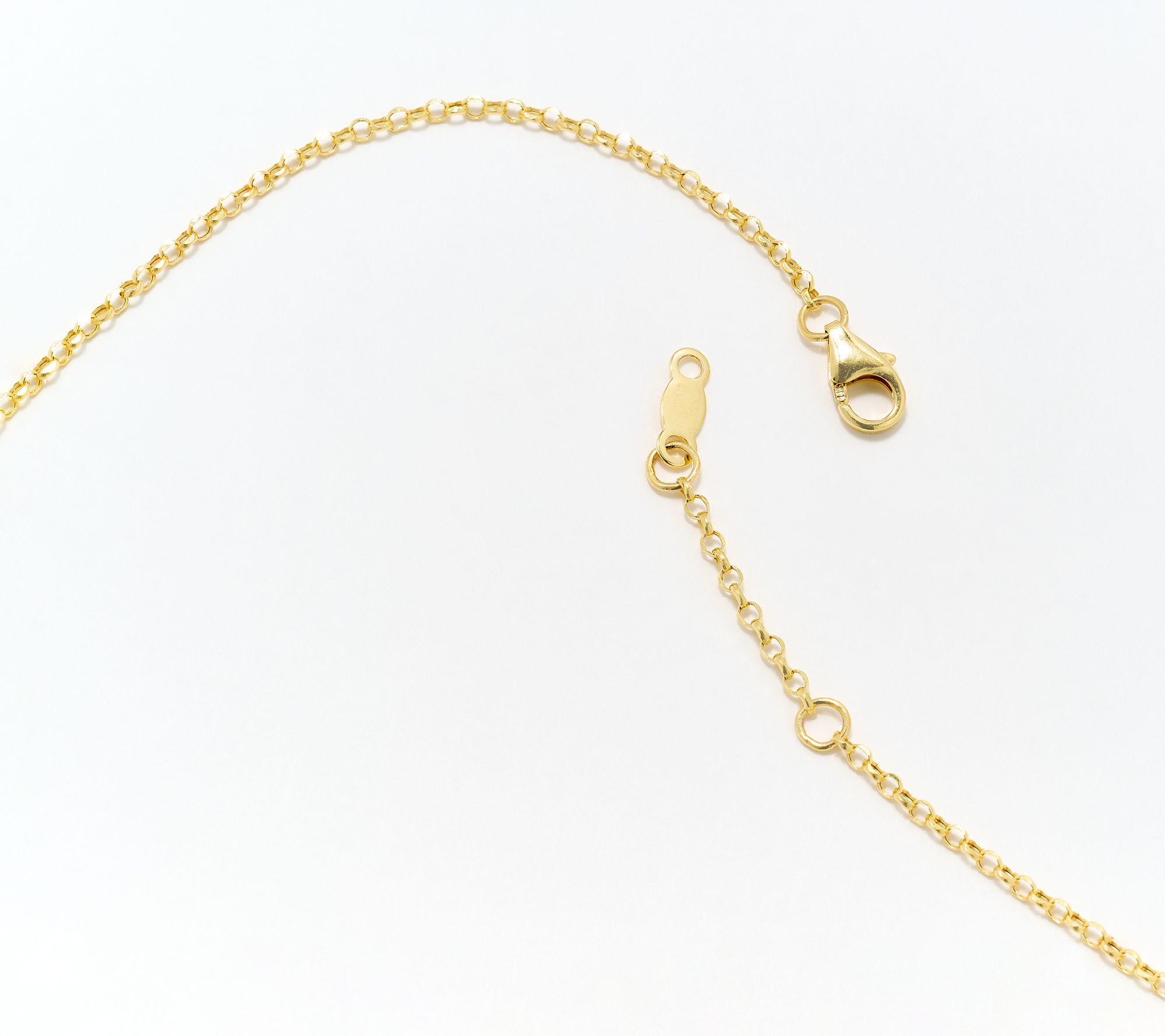 KALLATI Tanzanite & 0.2cttw Diamond Pendant w/ 18" Chain, 14K Gold ...