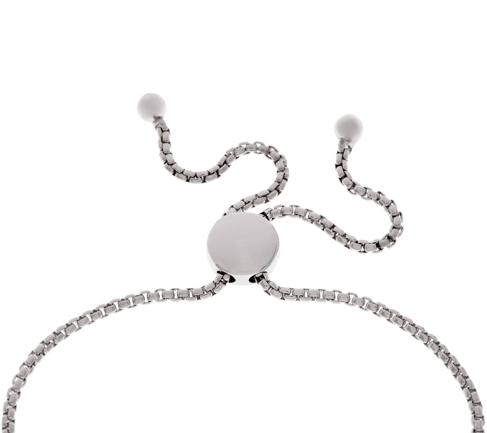 JZ by Jennifer Zeuner Sterling or 18K Plated Love You More Bracelet ...