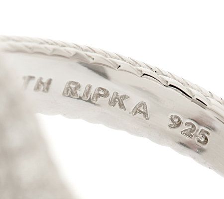 Judith Ripka Sterling 9.10ct Celedon Quartz Cushion Cut Cocktail Ring ...