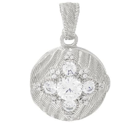 Judith Ripka Sterling Locket Enhancer - QVC.com