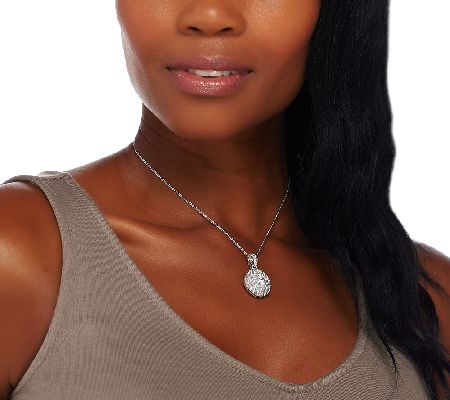 Judith Ripka Sterling Locket Enhancer - QVC.com