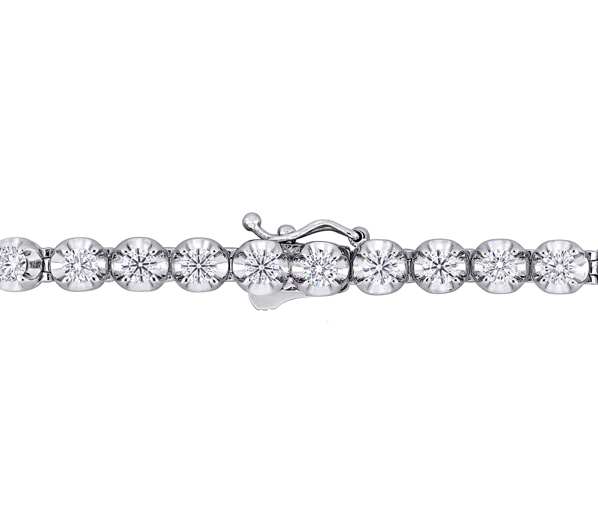 Moissanice 3 45 Cttw Moissanite Tennis Bracelet 14k Gold
