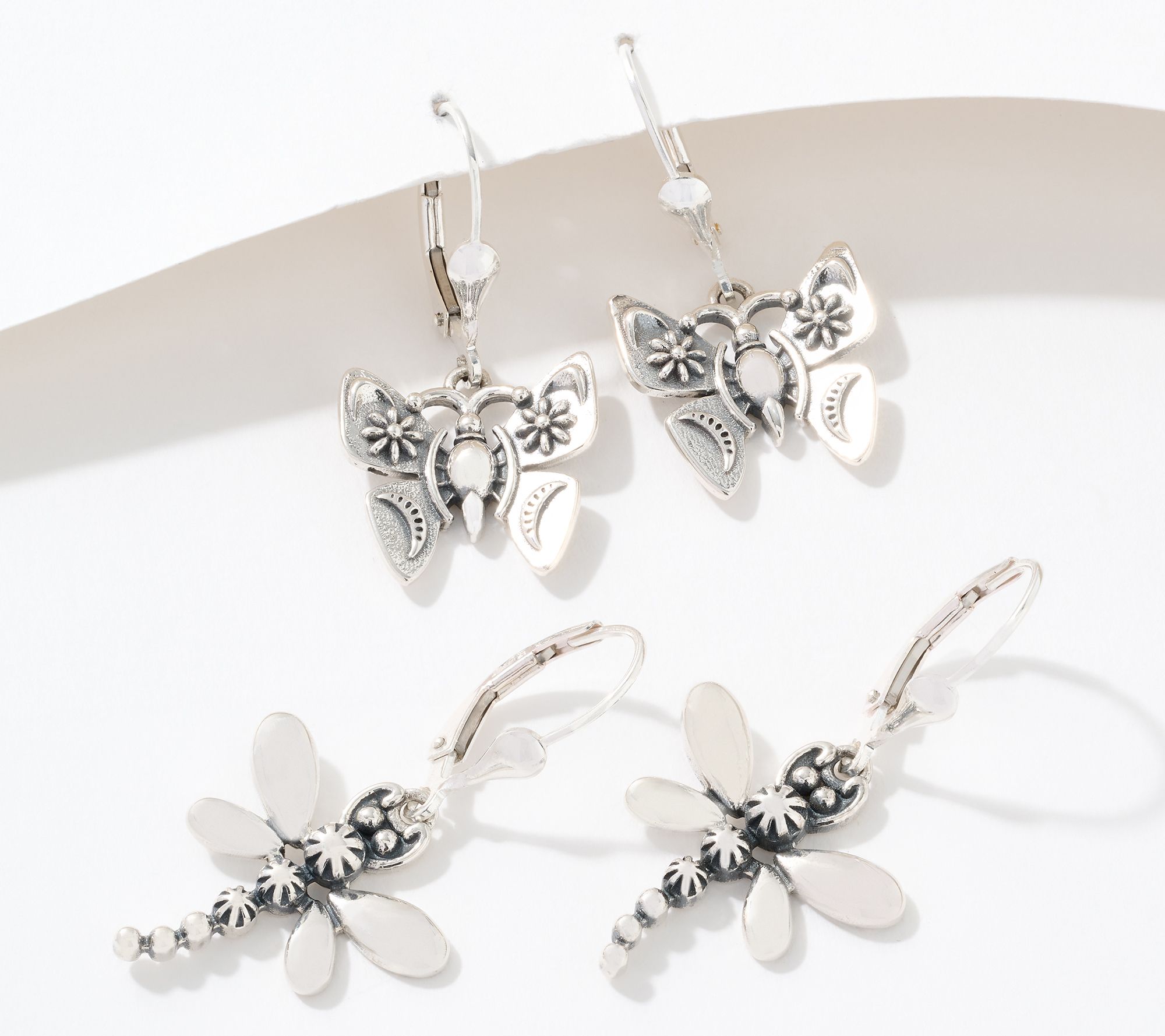 Qvc leverback earrings store