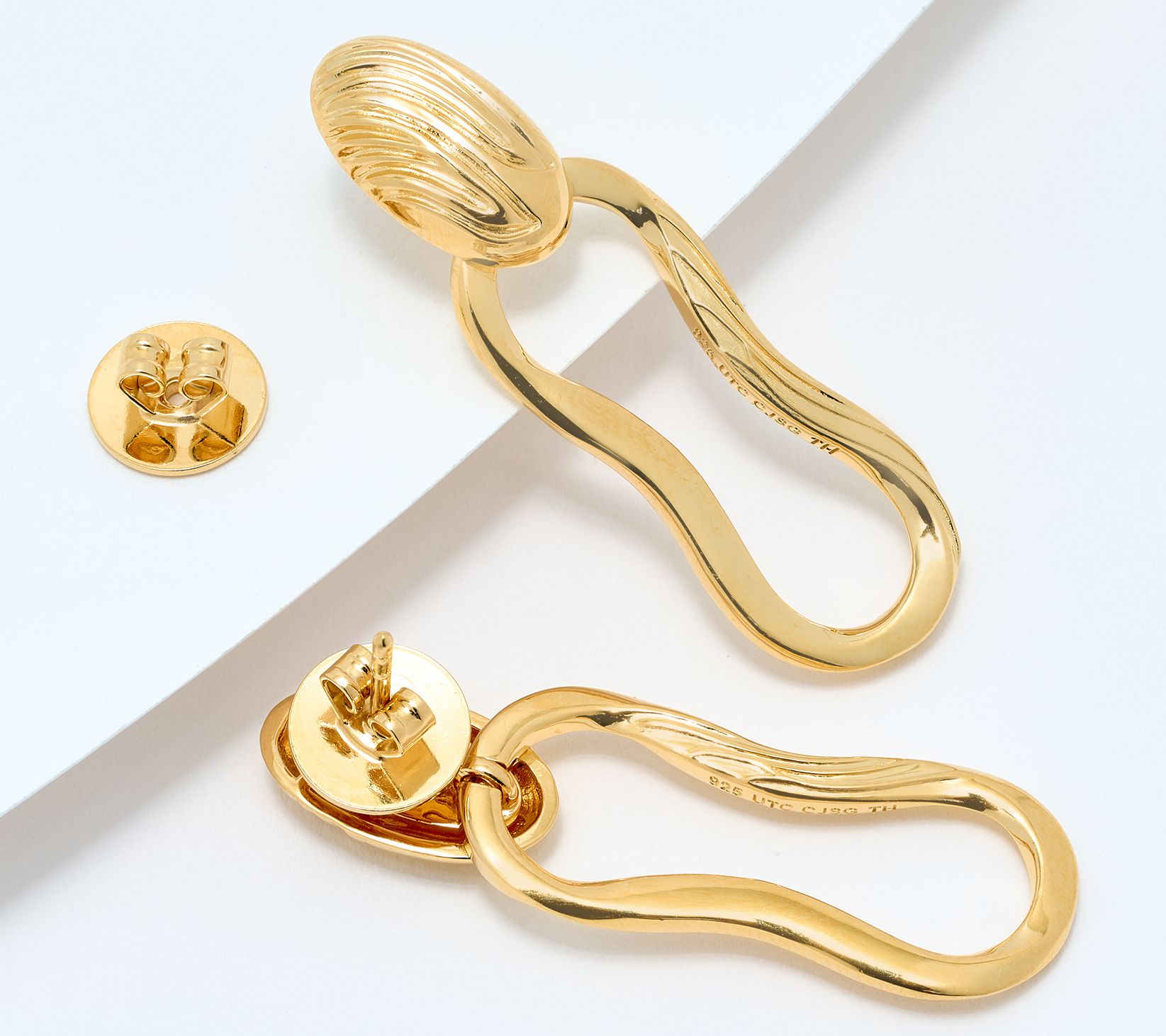 Christian James by Scott Grimes 14K Gold Clad Doorknocker Ripple ...