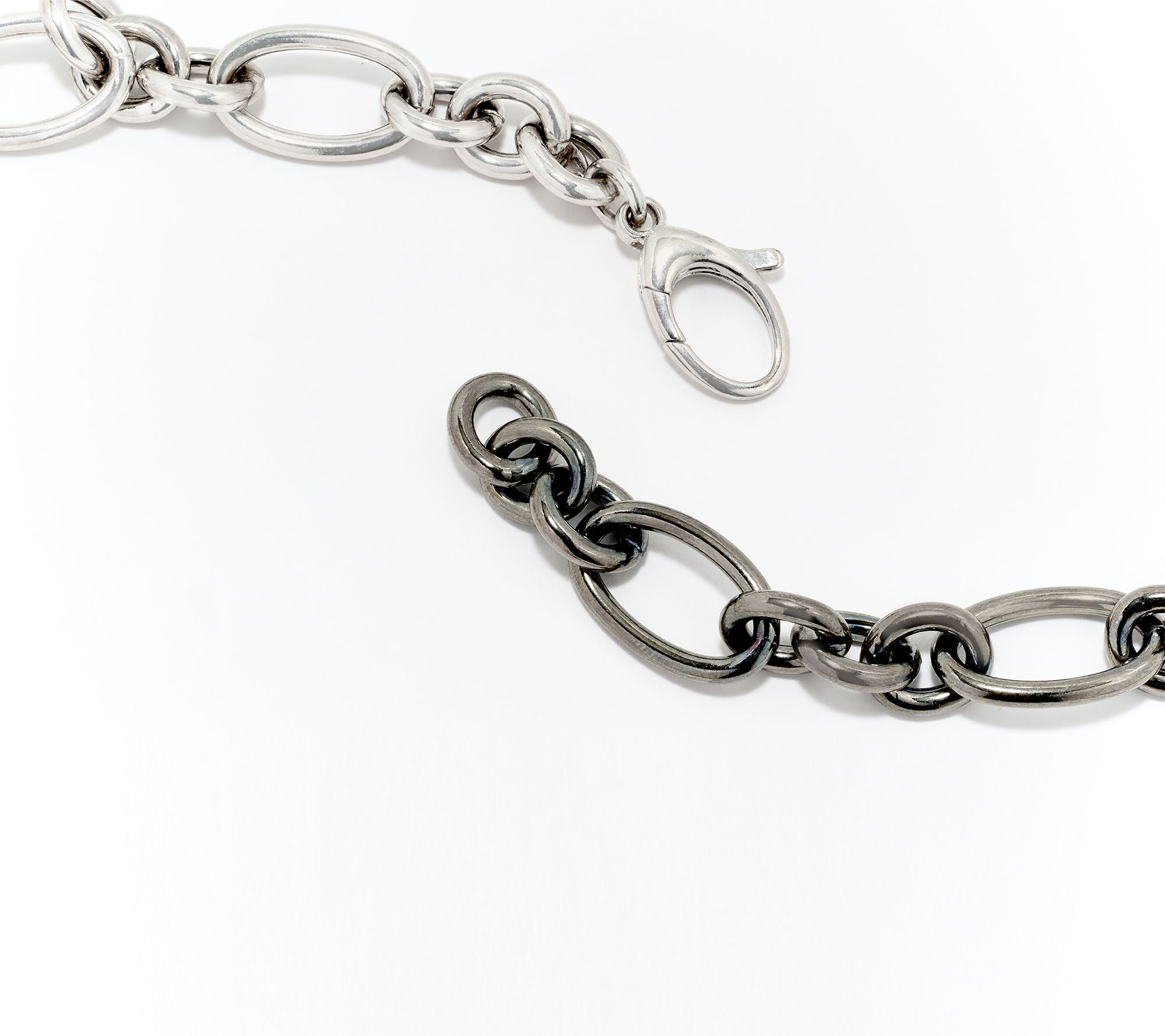 "As Is" David Markstein Bronze 60" Fancy Rolo Necklace - QVC.com