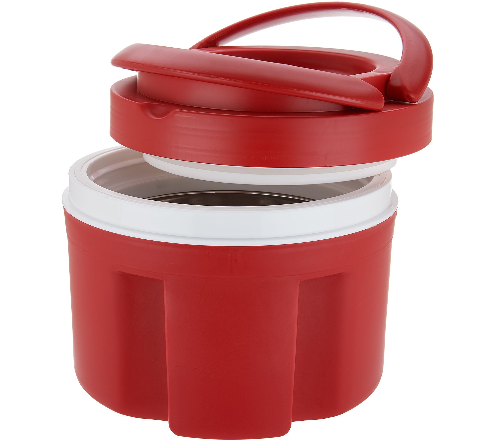 Set of (2) 10-cup Thermal Spill-proof Containers with Handles - QVC.com
