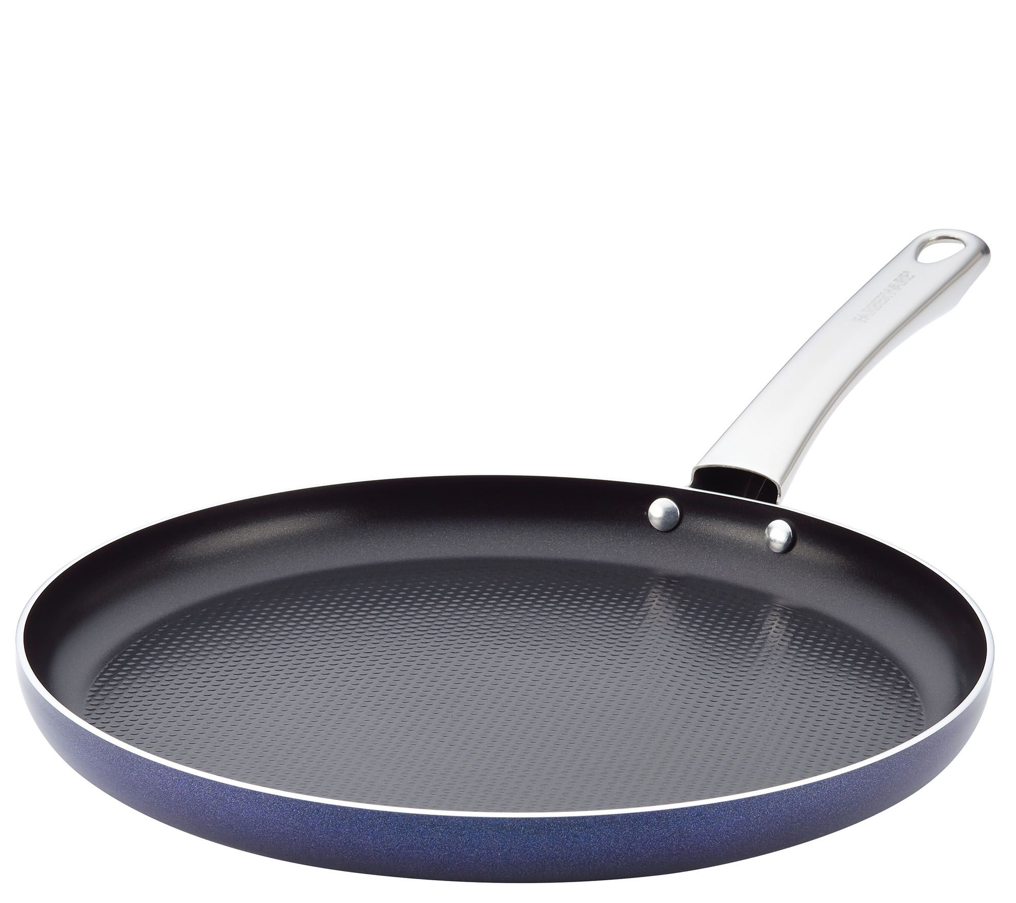 Farberware 12" Luminescence Aluminum Nonstick Round Griddle - QVC.com