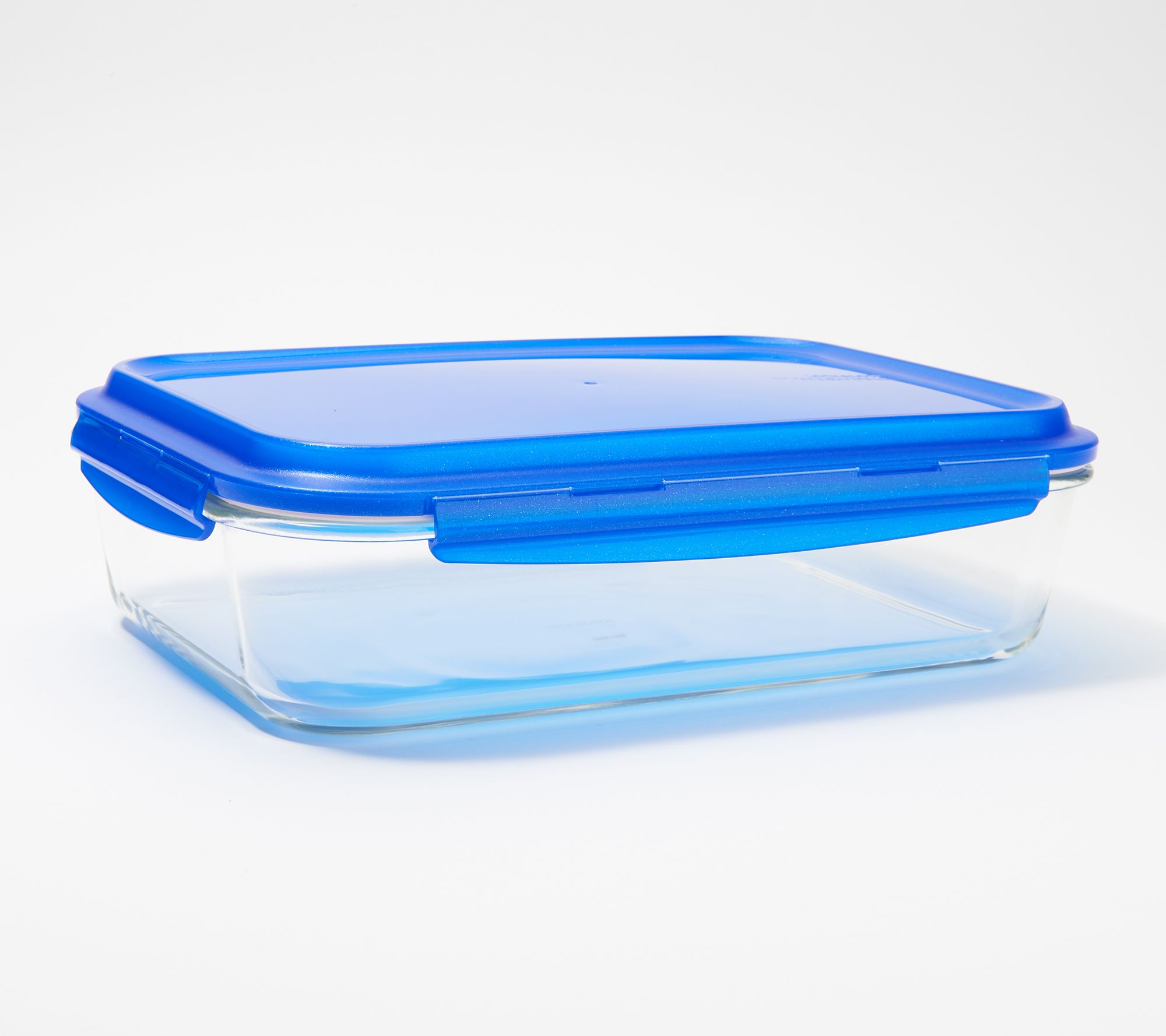 "As Is" LocknLock 9" x 13" Glass Pan with Domed Locking Lid - QVC.com