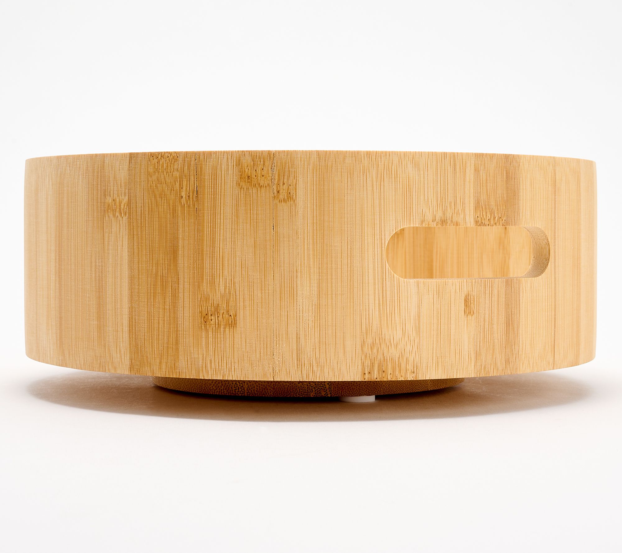 Cella 10" Round Wood Turntable w/ Silicone Liner - QVC.com