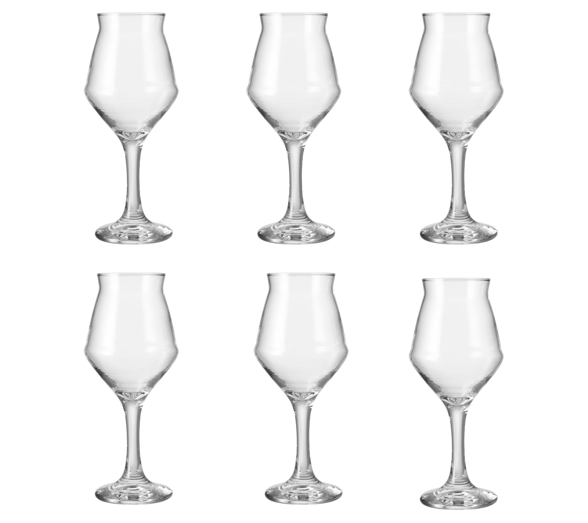 10 Strawberry Street Set of 6 Bier Soimmelier Glass - QVC.com