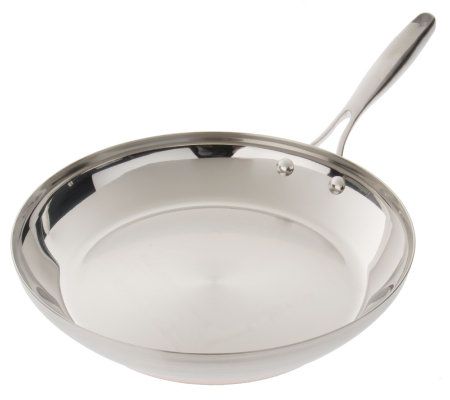 Technique Ti. Titanium and Copper Clad 11" Open Skillet - QVC.com