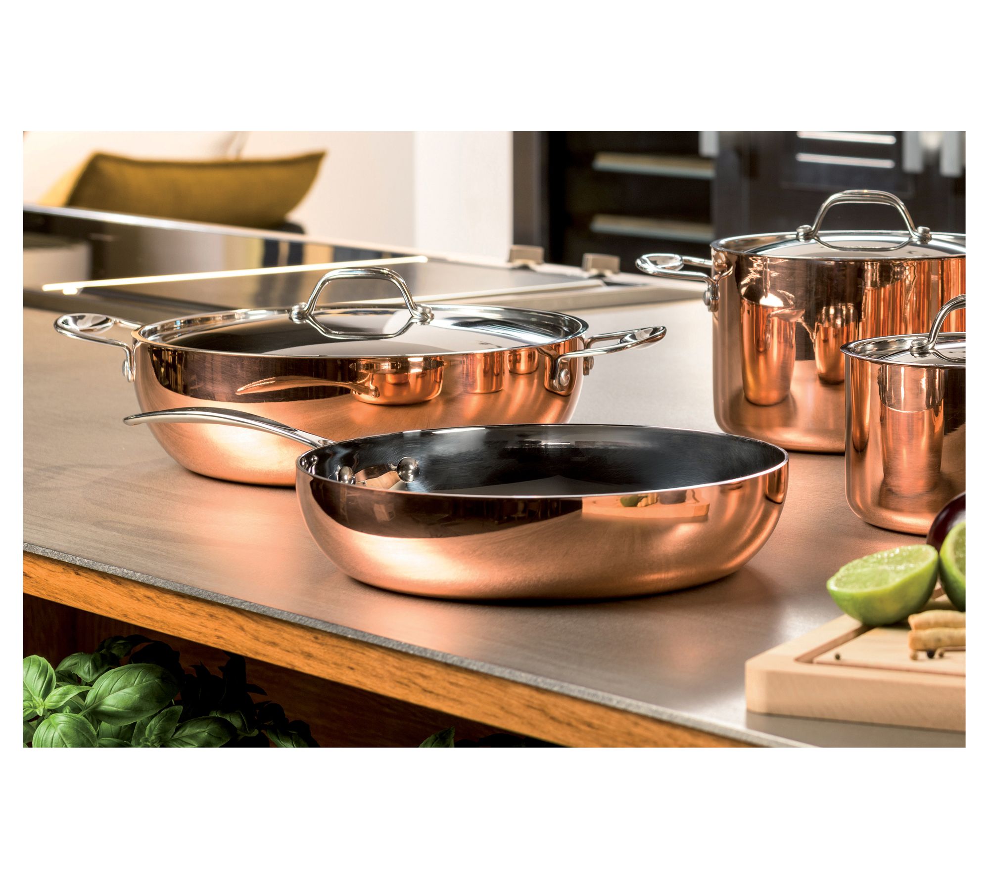 Mepra Copper 11" Toscana Frying Pan - QVC.com