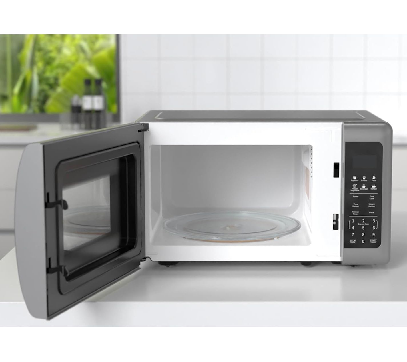 Emerson 0.7 Cu Ft 700W Touch Control Mirror Finish Microwave - QVC.com