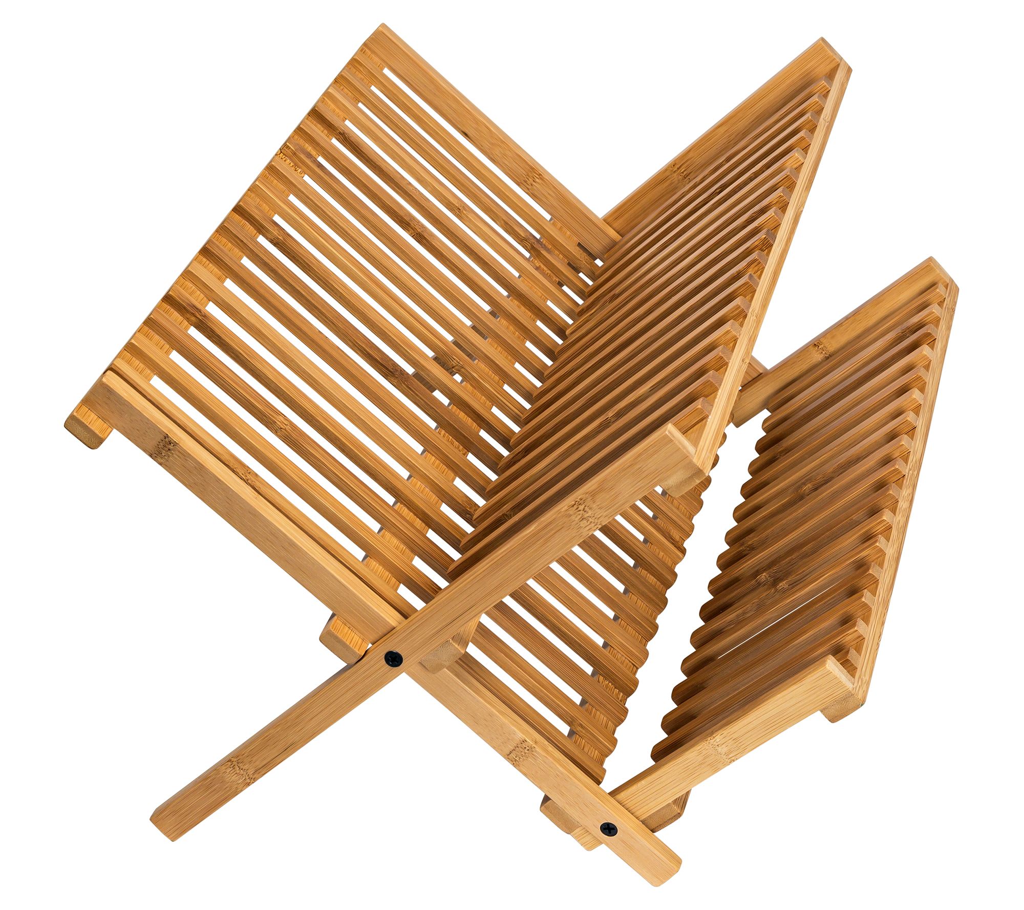 Honey-Can-Do Bamboo Dish Drying Rack - QVC.com