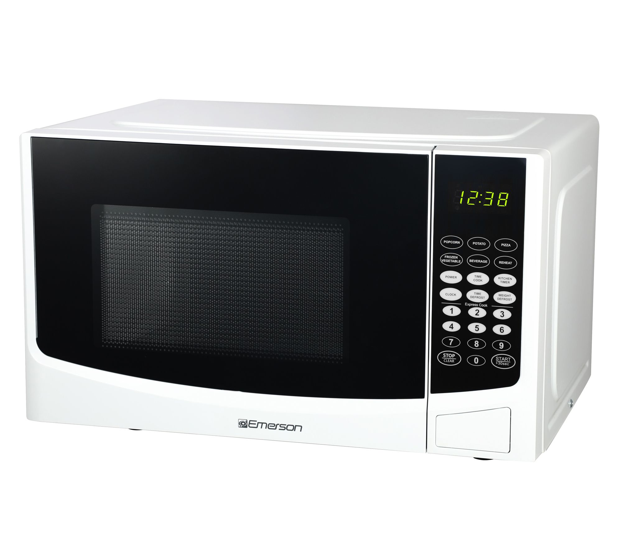 Emerson 0.9 CU. FT. 900-W Touch Control Microwave Oven - QVC.com