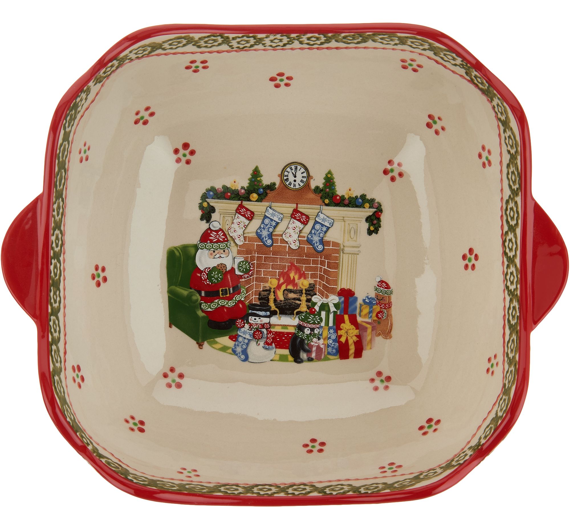 "As Is" Temp-tations Holiday 6pc Baking and Serving Set - QVC.com