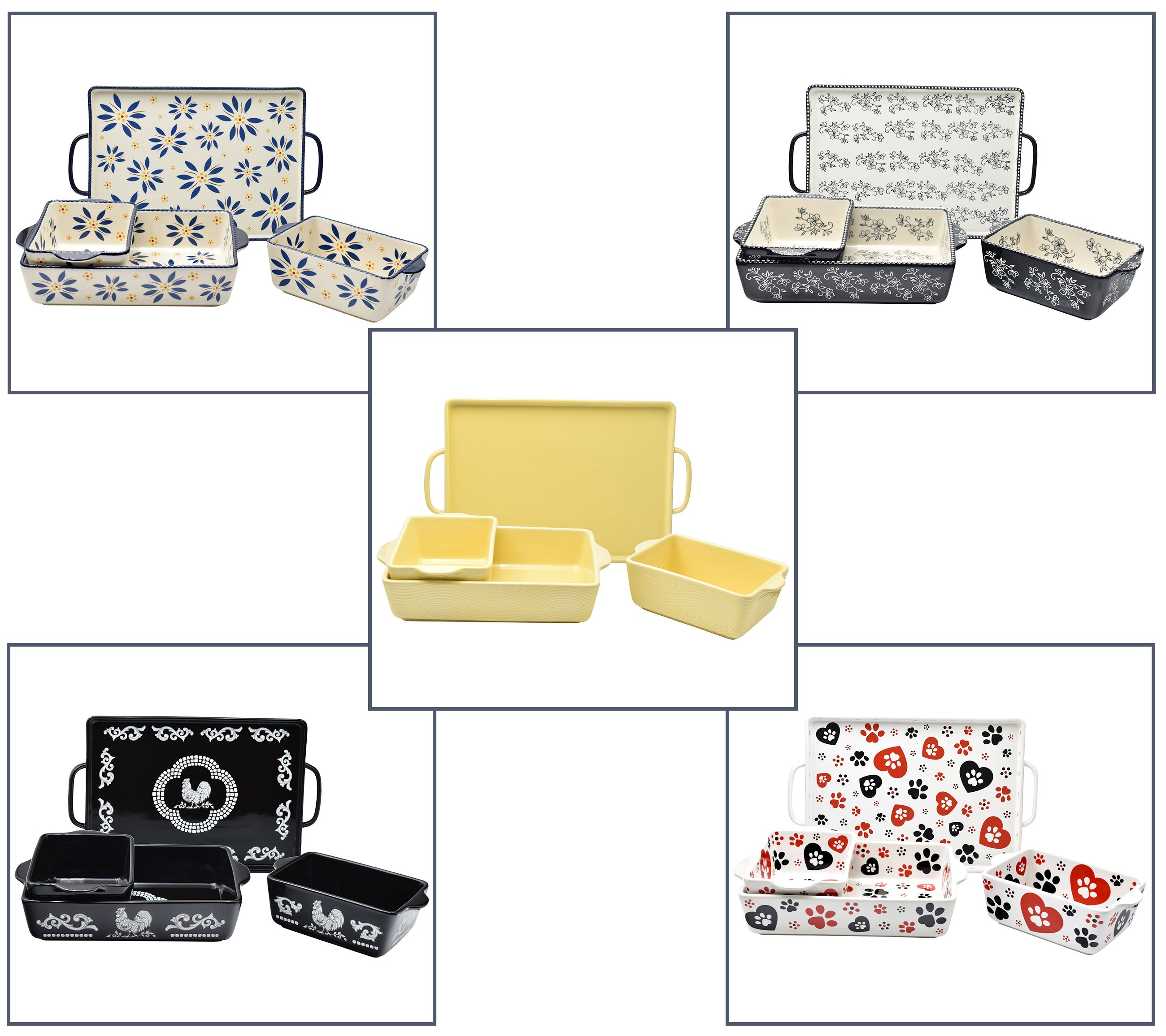 Temp-tations 4-Piece Nestable Bake Set Set - QVC.com