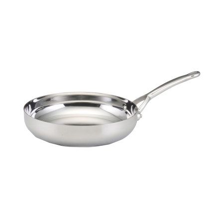 BonJour Cookware Copper Clad 12" Open Skillet - QVC.com