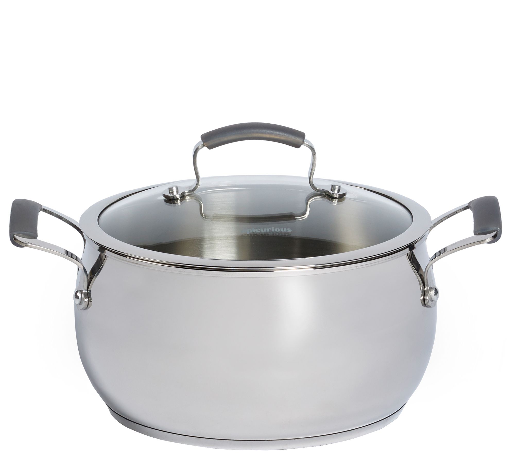 Epicurious Stainless Steel 6-qt Covered Chili Pot - QVC.com
